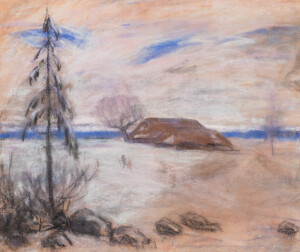 Ants Laikmaa "Talvine maastik" Talvine maastik